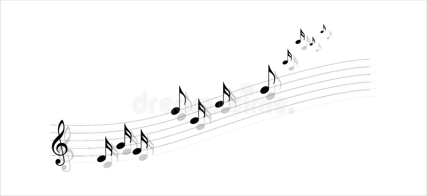 Music Notes Flying Stock Illustrations – 2,557 Music Notes Flying Stock ...