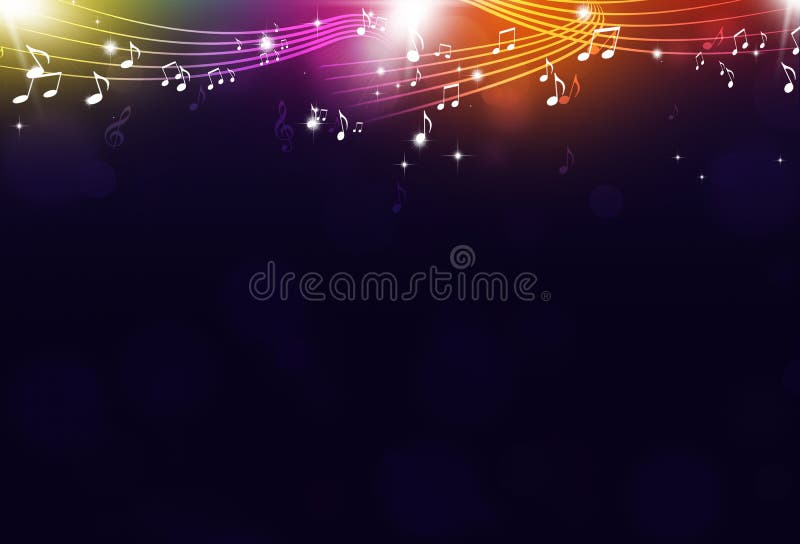 Music Notes Multicolor Background Stock Illustrations – 509 Music Notes ...