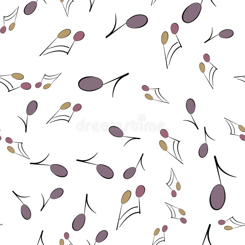 Scattered Music Notes Stock Illustrations – 939 Scattered Music Notes ...