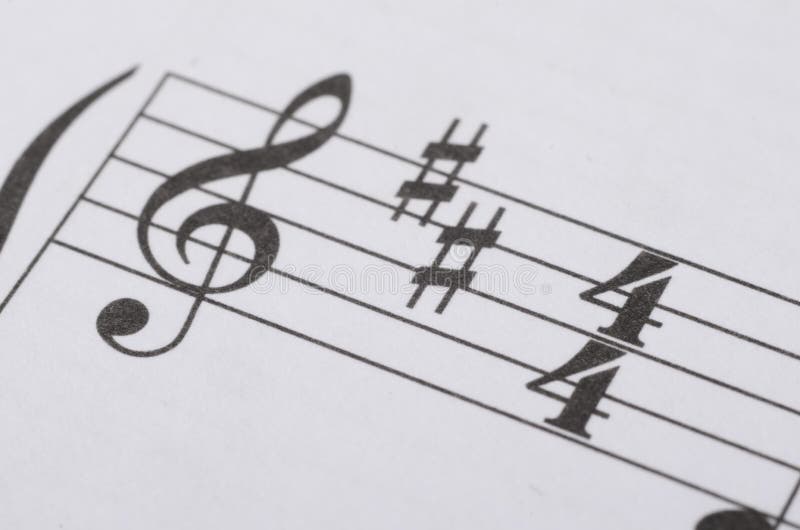 Music Notes Score Background Stock Photo - Image of notes, music: 106748326
