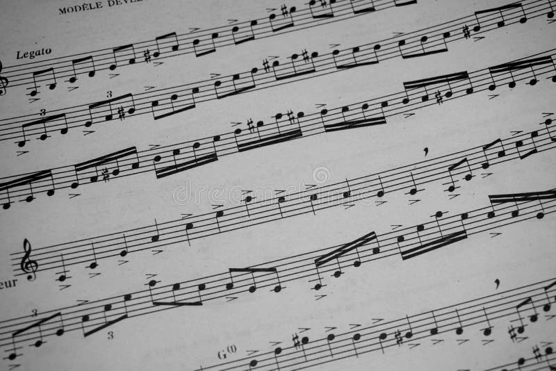 Music Notes On Sheet Picture. Image: 83074072