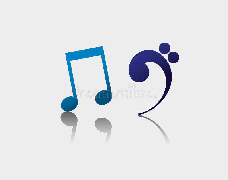 Music Notes Composite Creative Pictogram Stock Illustration ...