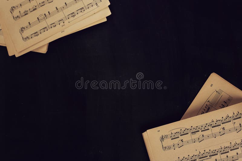 Music notes stock image. Image of sonata, clef, melody - 62441185