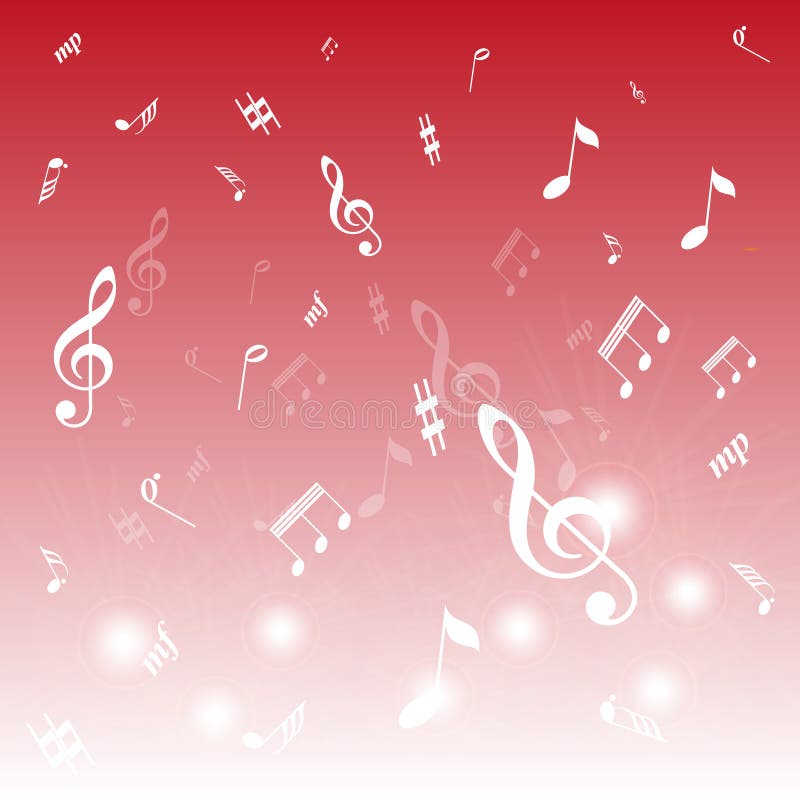 Floating Music Notes Stock Illustrations – 376 Floating Music Notes ...