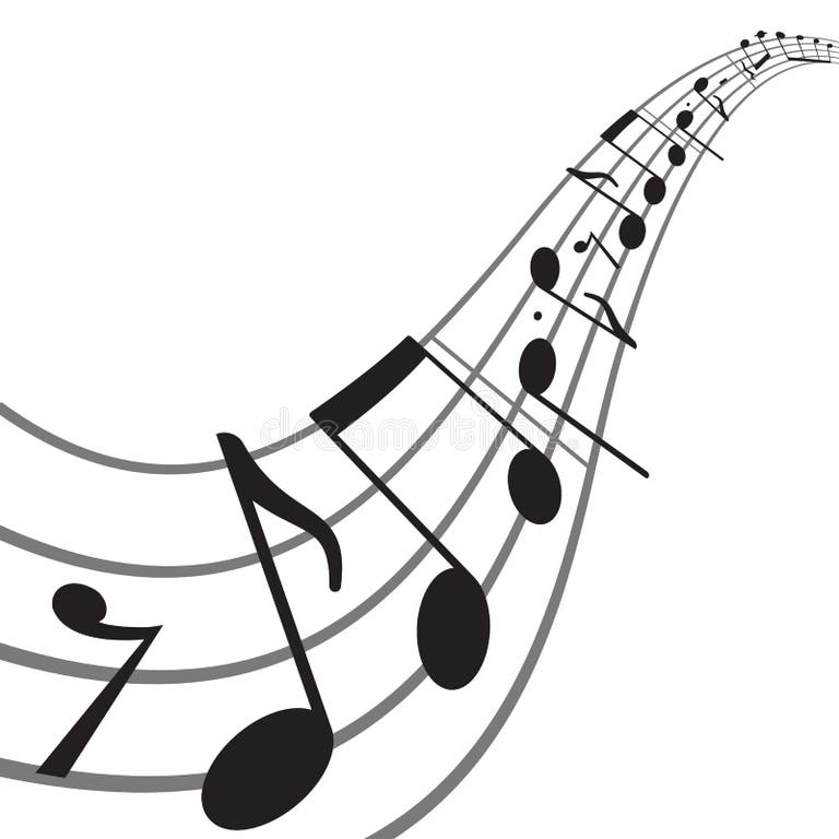 Music Staff Cartoon Stock Illustrations – 1,030 Music Staff Cartoon ...