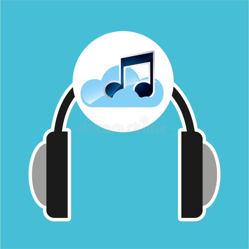 Streaming Music Service Icons Stock Illustrations – 344 Streaming Music ...