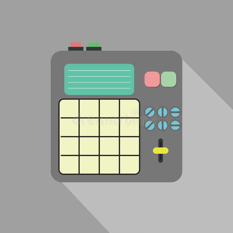 Music Pad. Vector Illustration Decorative Design Stock Vector ...