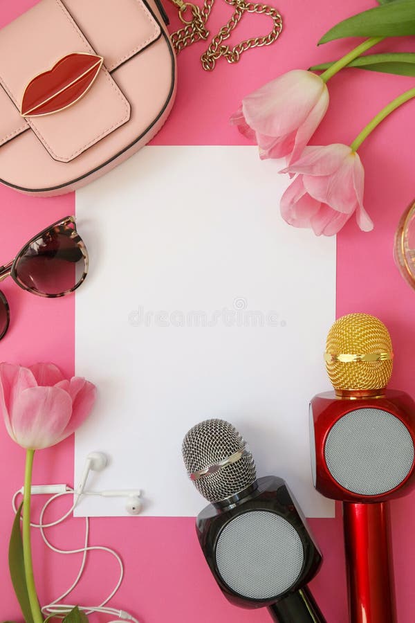 Music Party Poster with White Space Inside. Karaoke, Festival Stock ... Music Party Poster with White Space Inside. Karaoke, Festival Stock ...