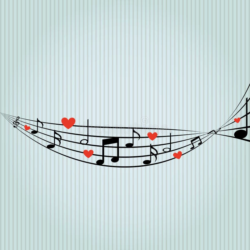 Pattern Music Notes Isolated Icon Design Stock Illustration ...