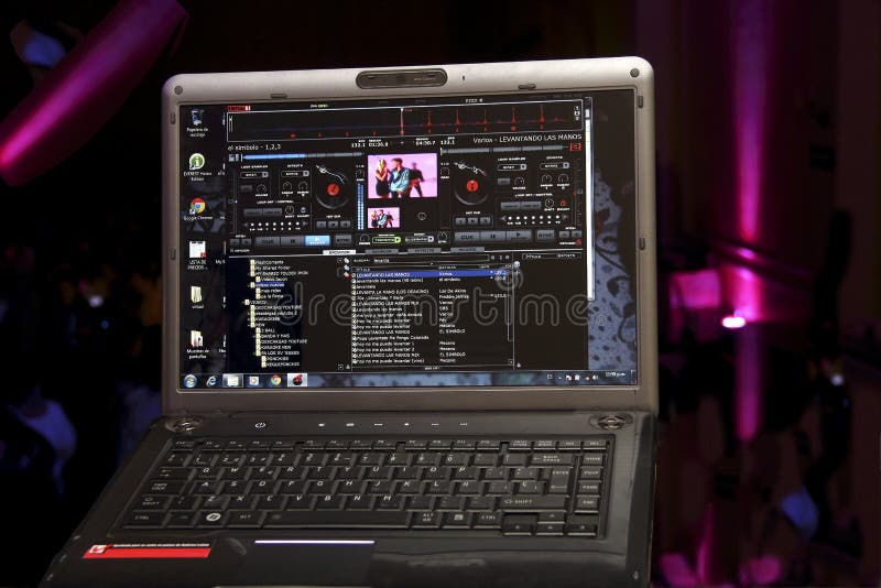 Music play list editorial stock photo. Image of black - 32993658