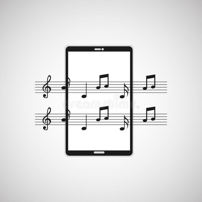 Music player design stock illustration. Illustration of background ...