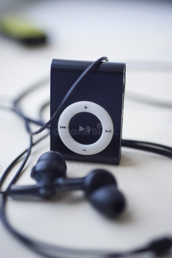 Music Player and Headphones Stock Image - Image of music, musicplayer ...