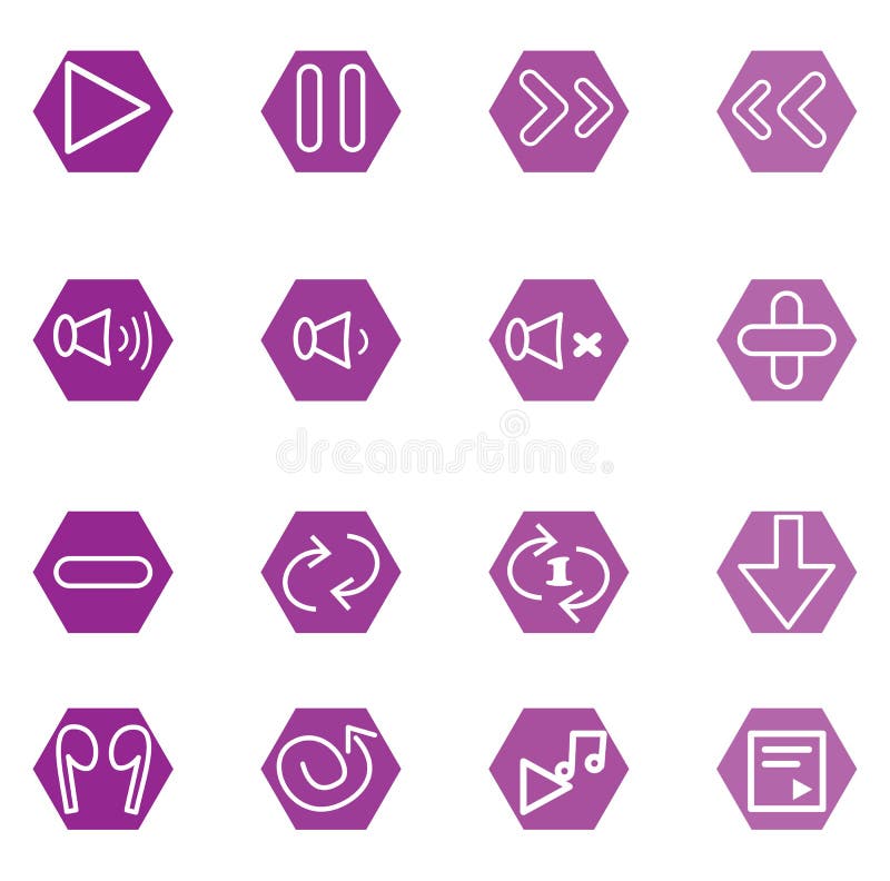 Music player, icon stock vector. Illustration of creative - 261067553