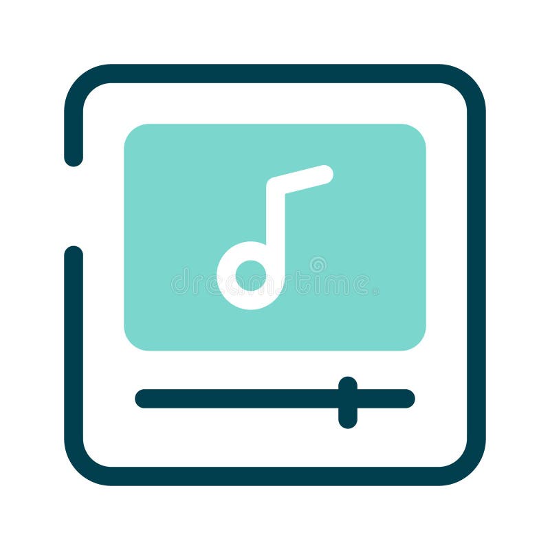 A Music Player Interface Representing Playback and Song Control Stock ...