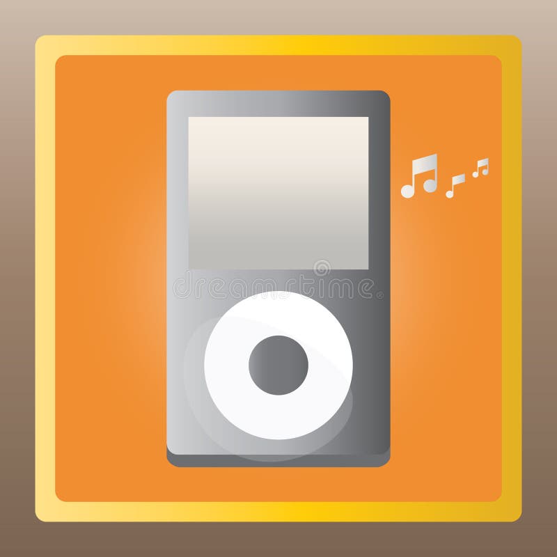 Music Player. Vector Illustration Decorative Design Stock Vector ...