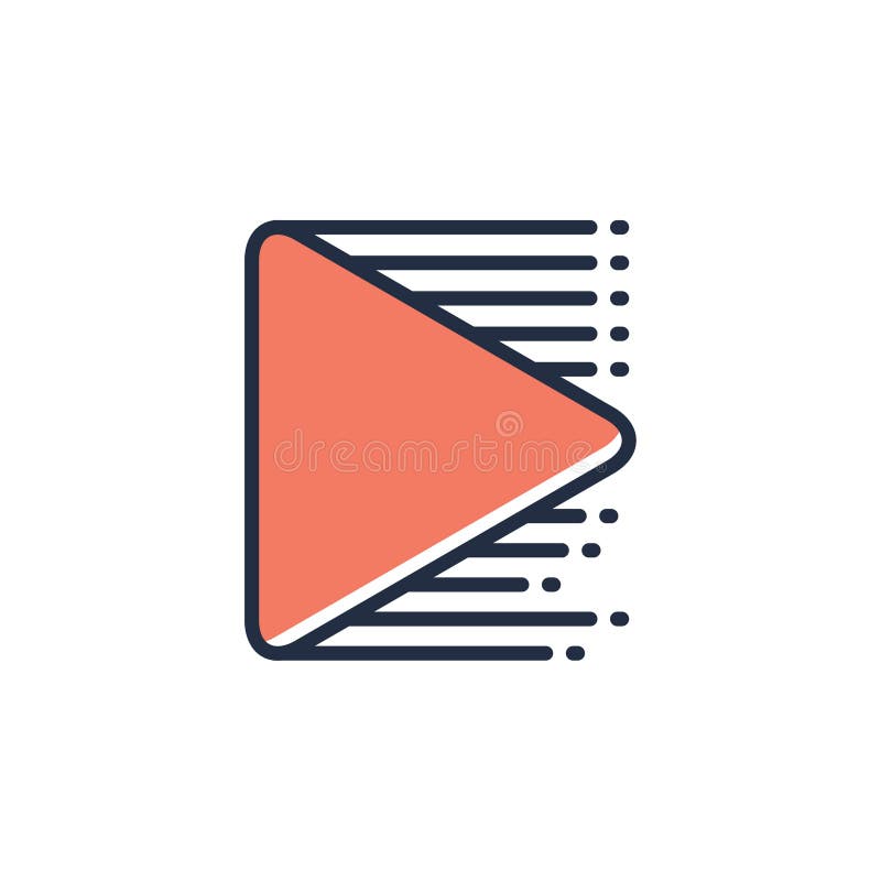 Music Playlist Logo Random Vector Isolated Template Design Stock Vector ...