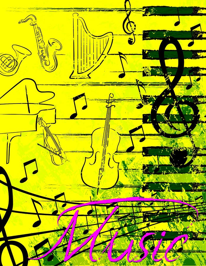 Music performance graphic stock vector. Illustration of player - 21497213