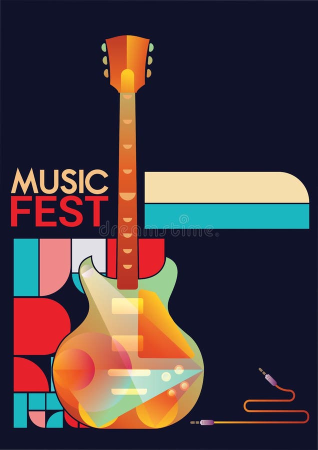 Folk Music Festival or Ethnic Music Poster Design Template of National ...