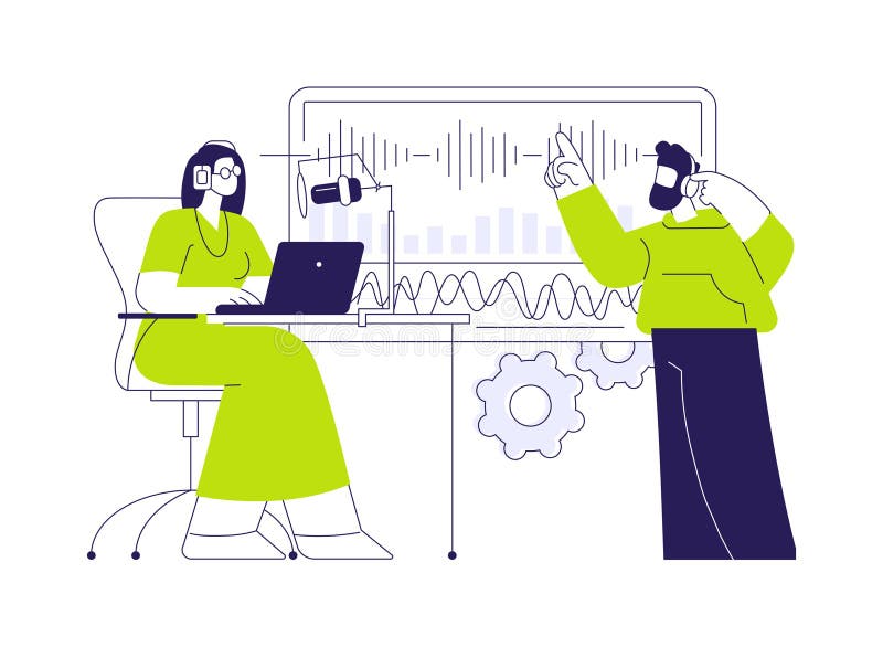 Music Production Process Stock Illustrations – 902 Music Production ...