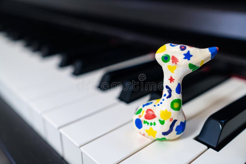 Music quaver note stock image. Image of music, quaver - 207654953