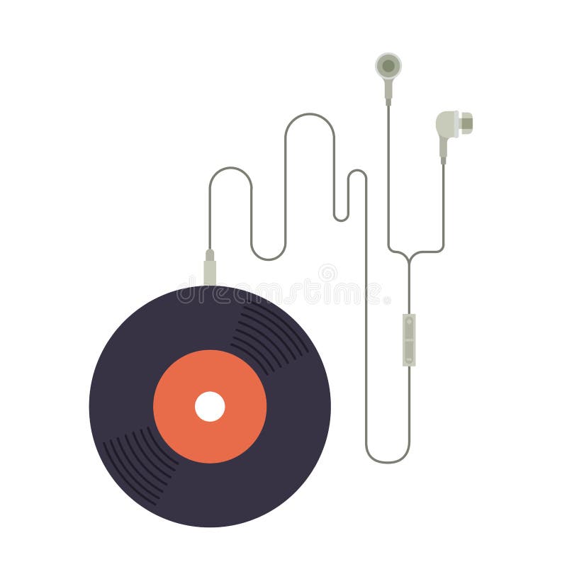 Music record design stock vector. Illustration of classic - 72775704