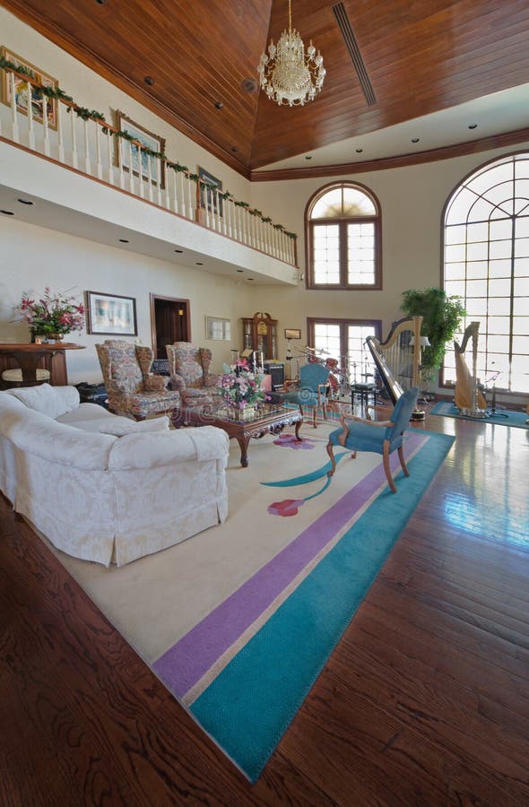 Music Room stock photo. Image of arch, carving, paneling - 531836