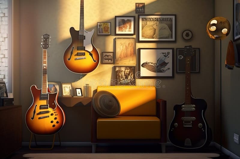 Music Room: Capture a Set of Images that Showcase a Cool, Creative ...