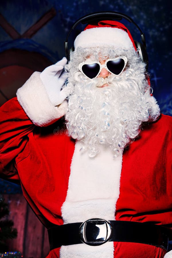 Music santa stock photo. Image of festival, claus, costume - 22573352