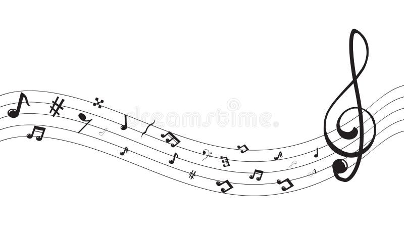 Music Scale Logo Design. Music Note Sign or Symbol. Musical Scale Icons ...