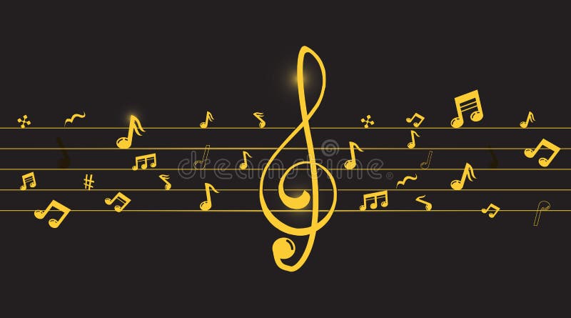 Music Scale Logo Design. Music Note Sign or Symbol. Musical Scale Icons ...