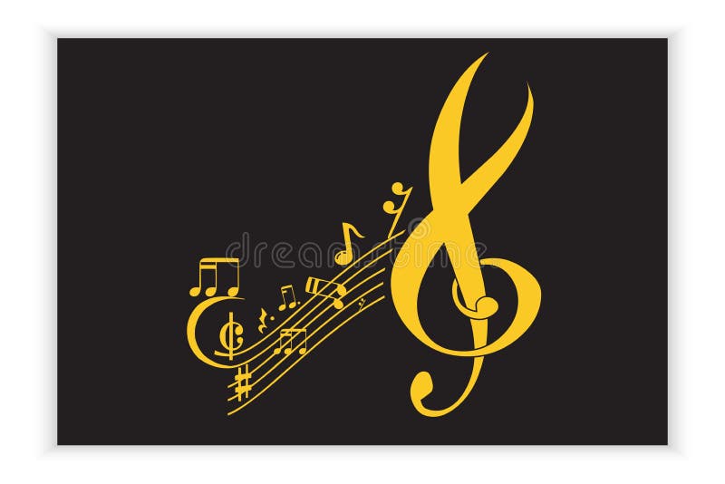 Music Scale Logo Design. Music Note Sign or Symbol. Musical Scale Icons ...