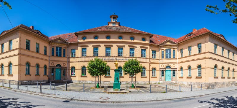 Music School of Weimar stock image. Image of house, landmark - 186190669