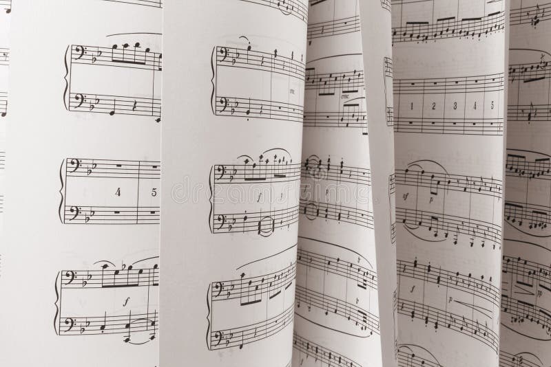 Music Score stock photo. Image of musical, sound, piece - 25359470