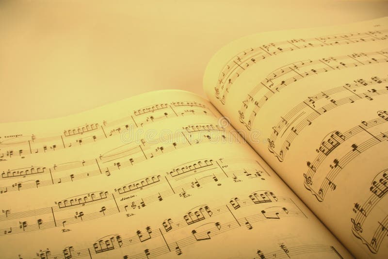 Music score stock image. Image of orchestra, expression - 466349