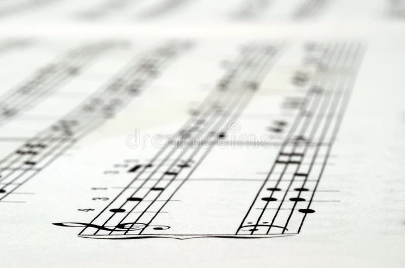 Music score background stock photo. Image of background - 107906760
