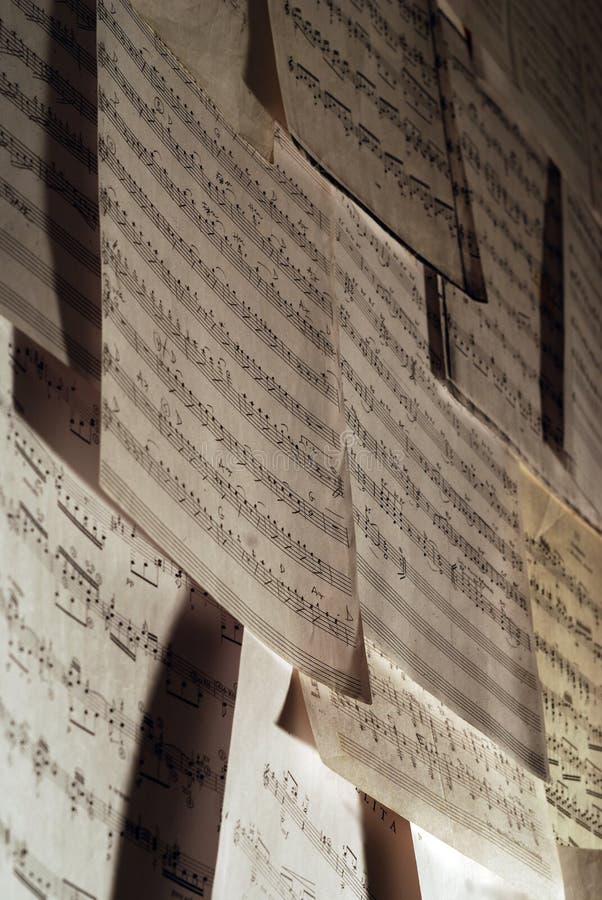 Music scores stock image. Image of musical, sound, sing - 23792111