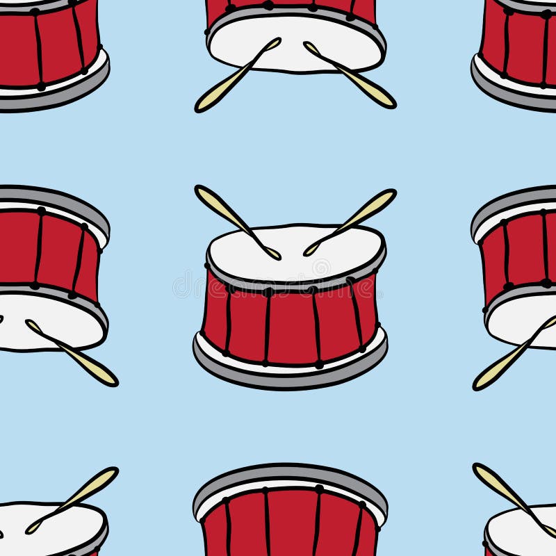 Drumset Seamless Stock Illustrations – 9 Drumset Seamless Stock ...
