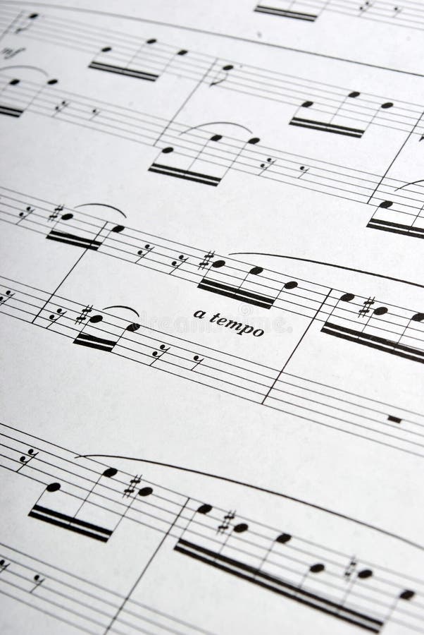 Music Theory 101 stock photo. Image of organ, musician, paper - 4034