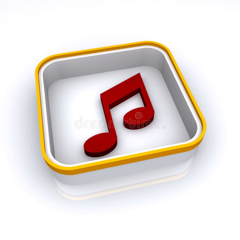 Music Sign stock illustration. Illustration of musical - 12367124