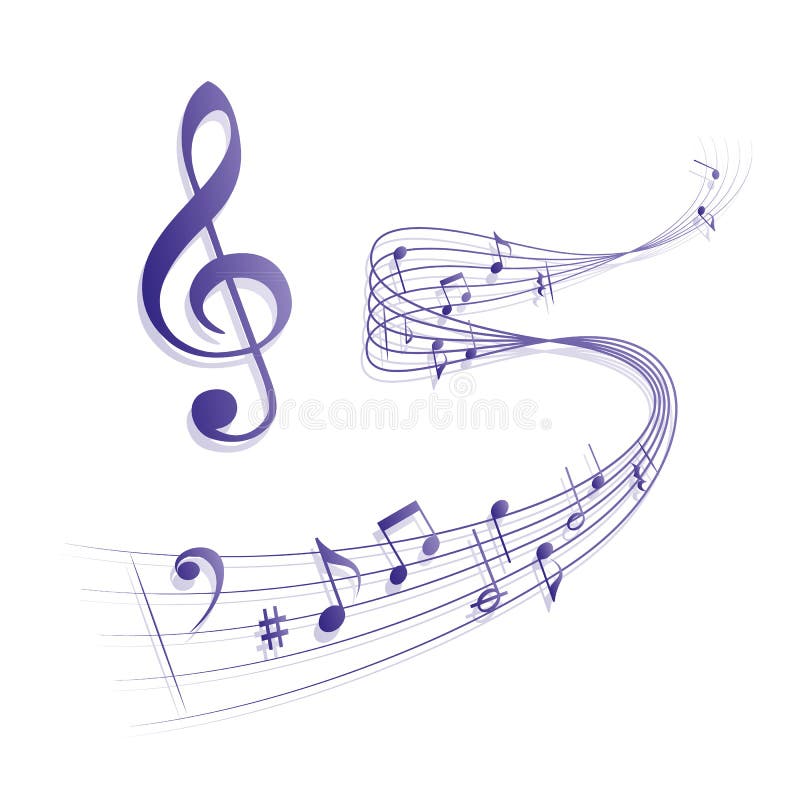 Music sign vector stock vector. Illustration of music - 63869932