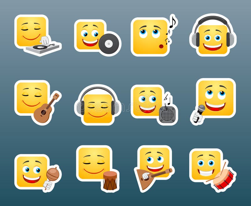 Sad Banjo Emoticon Stock Illustrations – 10 Sad Banjo Emoticon Stock ...