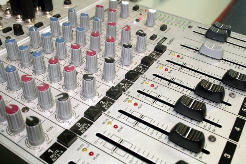 Music Sound Equipment stock image. Image of engineering - 4765083