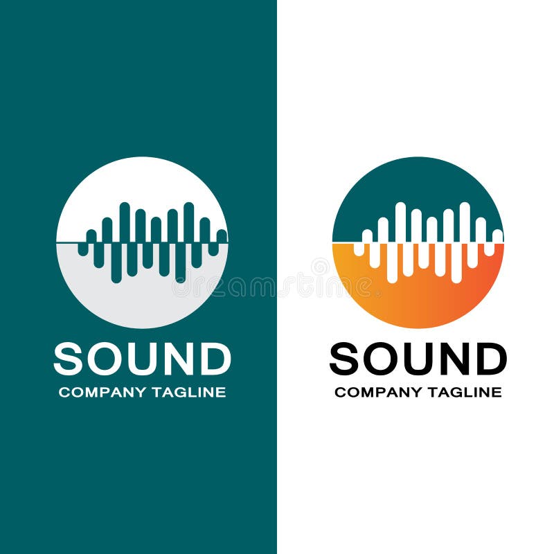 Music Sound Wave Logo Icon Vector, Speaker and Headset Stock Vector ...