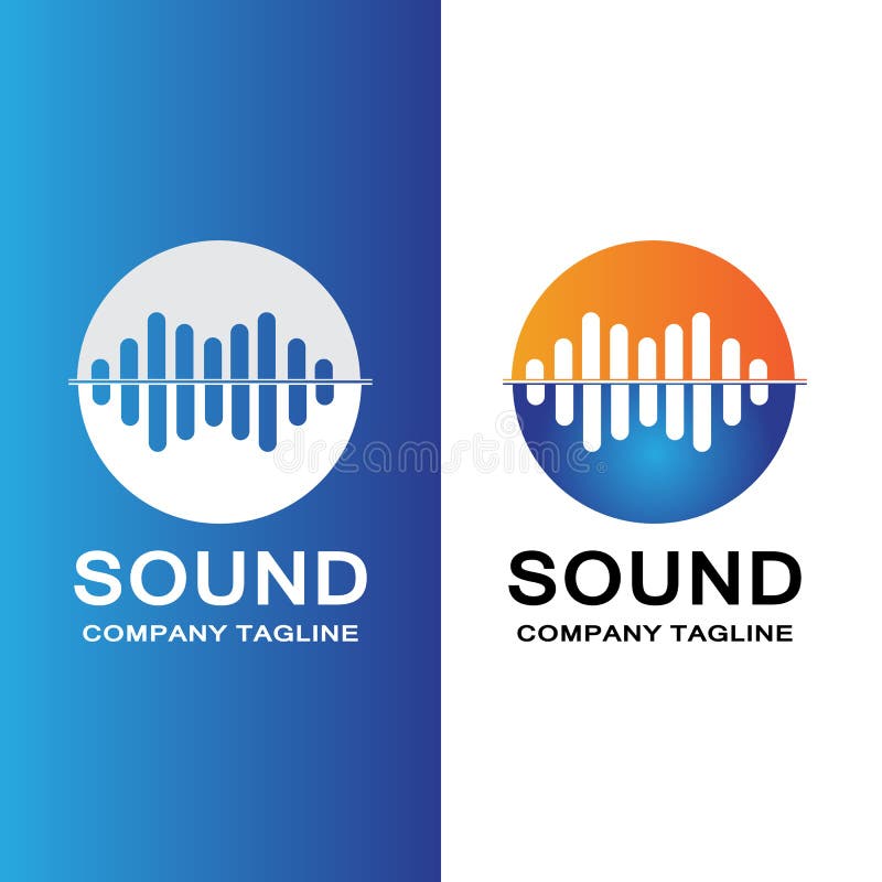 Music Sound Wave Logo Icon Vector, Speaker and Headset Stock Vector ...