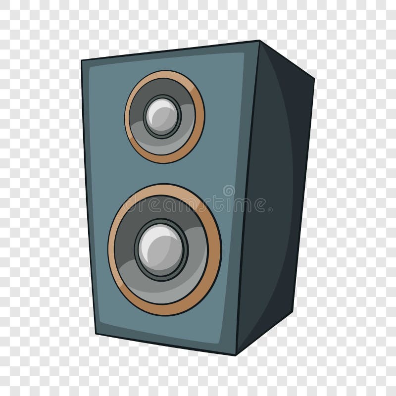 Music Speaker Icon, Cartoon Style Stock Vector - Illustration of play ...
