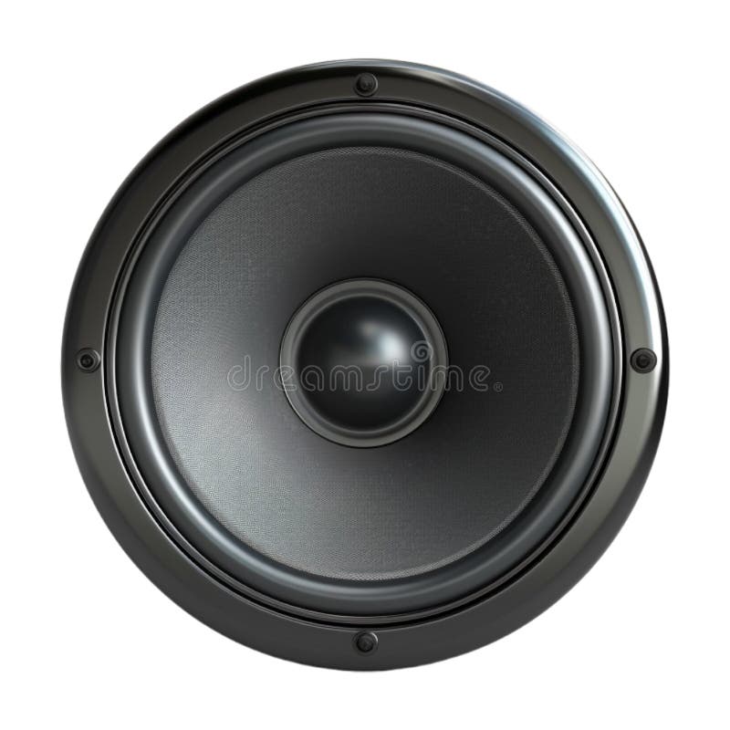 Music Speaker on Transparent Background - Ai Generated Stock ...