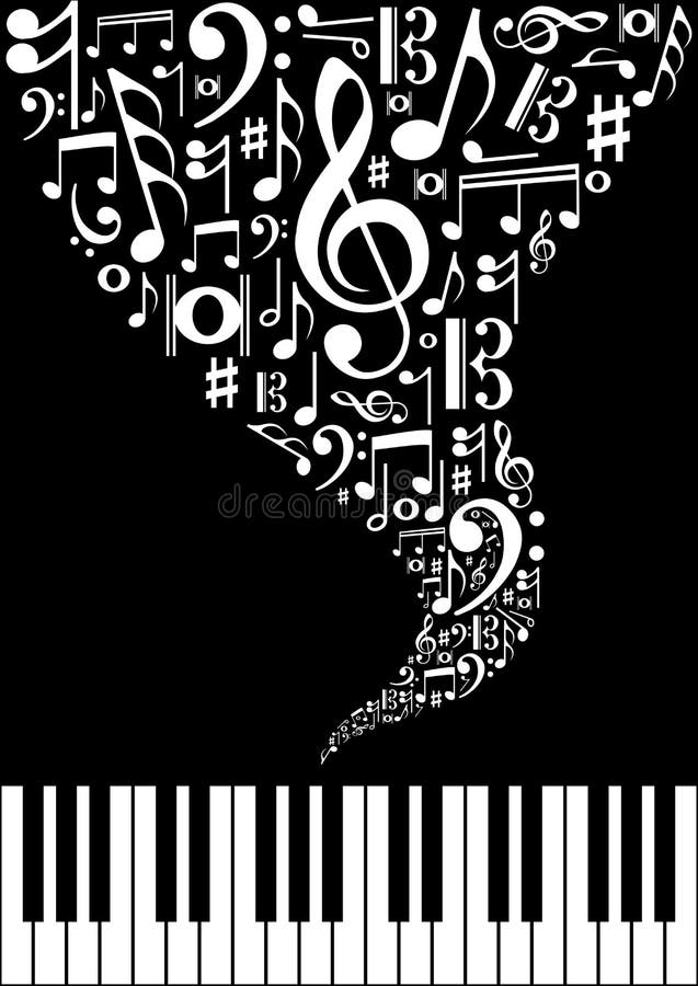 Music splash background stock vector. Illustration of classical - 32018038
