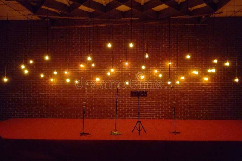 Music stage design ideas stock photo. Image of lighting - 145230916