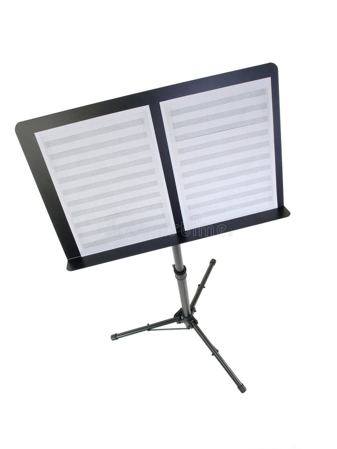 Music stand in a theatre stock image. Image of plush - 184902069