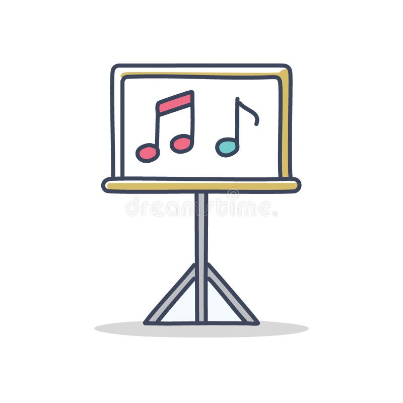 Cartoon Music Stand Stock Illustrations – 2,734 Cartoon Music Stand ...